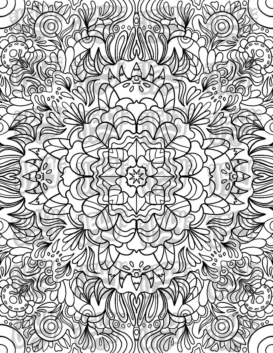Spring Has Sprung Coloring Page *DIGITAL FILE* – StayGucciNYC